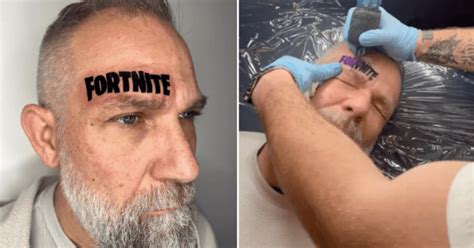 Expert Weighs In On Dads Fortnite Head Tattoo All Over The Internet