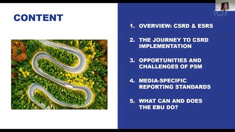 The Eus Csrd And Public Service Media Ebu Technology And Innovation