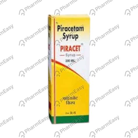 Piracet 500 Mg Syrup 200 Uses Side Effects Price And Dosage Pharmeasy