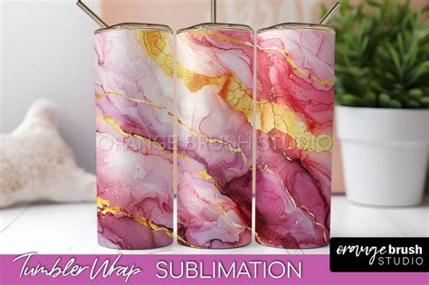 Marble Texture Tumbler Wrap Marble Tumbler Sublimation So Fontsy