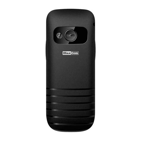 NÁvod K Obsluze Mobilní Telefon Maxcom Mm720 černý Databáze Pdf Návodů V češtině