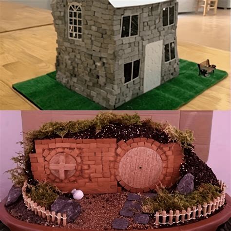Ladrillos En Miniatura Para Manualidades Diy Escenas Arquitectónicas