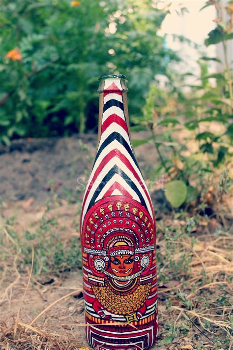 Bottle Art Traditional Bottle Art Indian Bottle Art Unique Folk Art