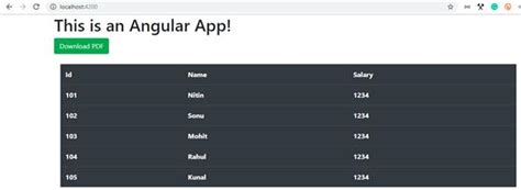 How To Export PDF In Angular