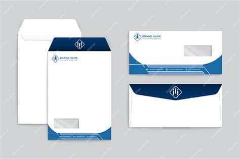 Premium Vector Creative Envelope Design Template Vector