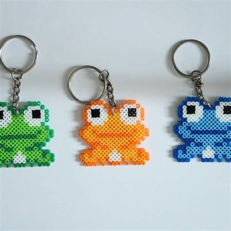 Perler Beads Frog Etsy