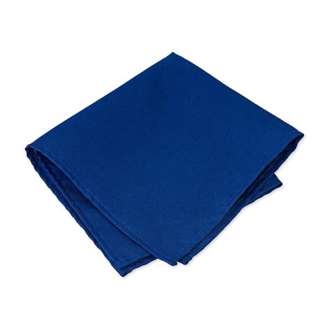 Premium Photo Folded Blue Tissue Napkin Isolated Over White Background