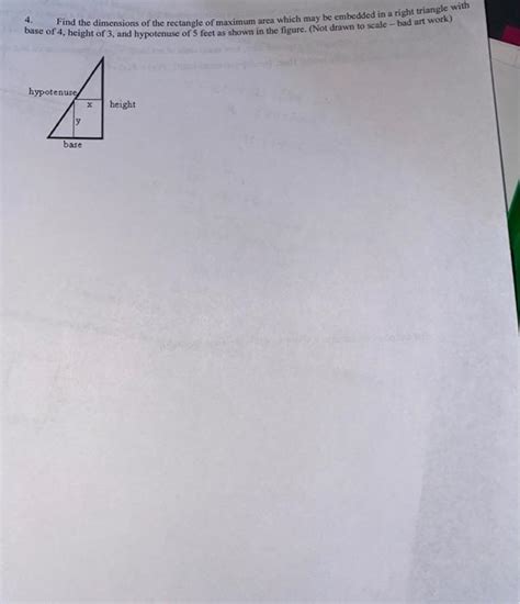 Solved Find The Dimensions Of The Rectangle Of Maximum Area Chegg