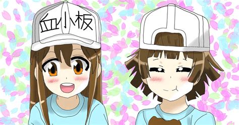 まったく、血小板は最高だぜ 血小板ちゃんグルコース饅頭 ゆっくりんのイラスト Pixiv