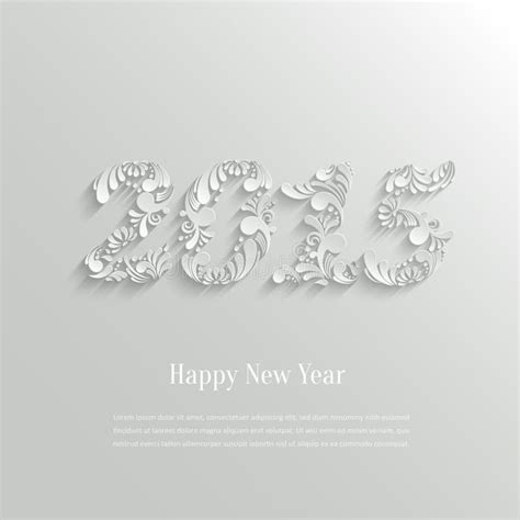 抽象花卉2015年背景 向量例证 插画 包括有 圣诞节 图象 装饰品 日历 装饰 花卉 典雅 45592377