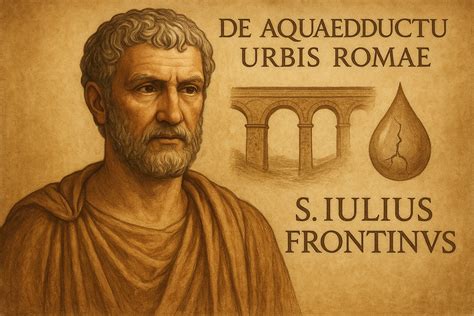 Sextus Iulius Frontinus — Comisarul Apelor în Roma Antică Detectivii Apei Pierdute