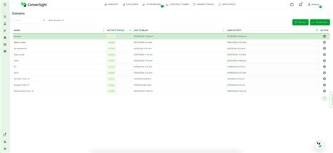 Datasets — Conversight Documentation