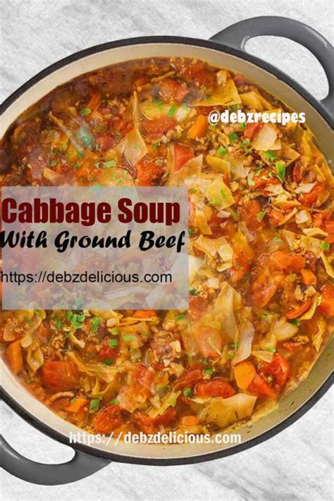 Ground Beef Cabbage Soup Artofit