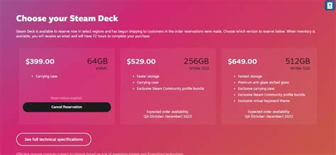 My Steam Deck Reservation Is Saying Expired When Its Not Plz Help R