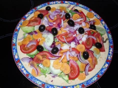 Kunterbunter Salatteller Rezept Mit Bild Kochbar De