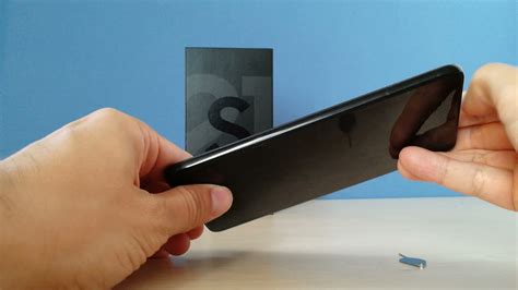 Samsung Galaxy S G How To Insert The SIM Card YouTube
