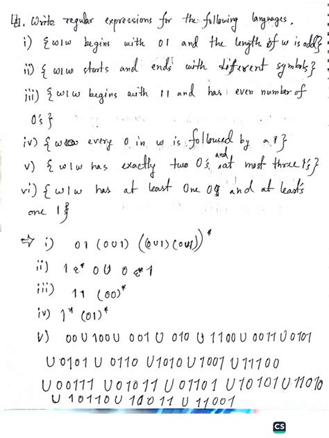 Language To Re And Dfa Minimization Pdf
