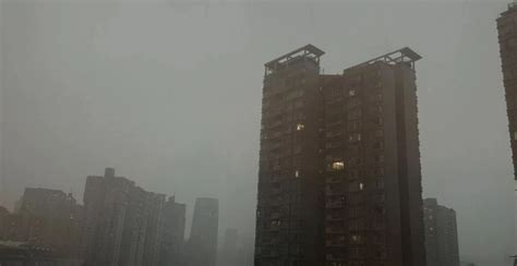 超强台风即将登陆！深圳一秒天黑，未来天气腾讯新闻