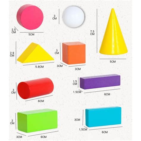 木製玩具 積み木 3dシェイプ 直方体 三角柱 円柱 三角錐 円錐 楕円体 球体 知育玩具 想像力 男の子 玩具 約16個セット Stk