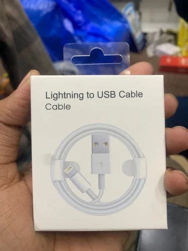 Iphone Usb Cable At ₹ 45piece Usb To Iphone In Ahmedabad Id