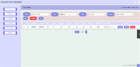 学生日常行为评分管理系统 jsp java springmvc mysql mybatis 学生评分系统怎么做 csdn博客