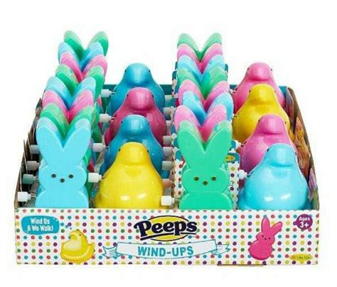 Peeps Wind Up Toys In Display Box