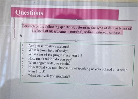 Solved For Each Of The Following Questions Determine The Chegg
