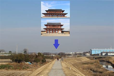 奈良県景観資産朱雀大路を体感できる羅城門橋付近 奈良県公式ホームページ
