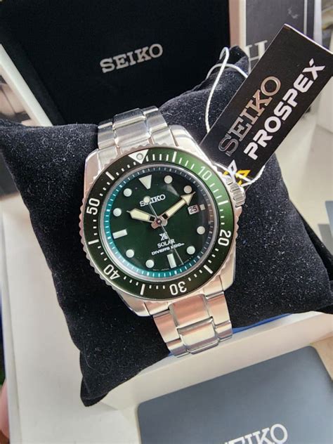 Seiko Prospex Solar Diver Hulk 200m Sne583 Mens Fashion Watches