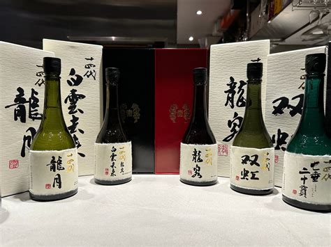 【先着14名様限定の超贅沢！】超絶稀少な十四代7種と寿司コースを堪能！辰年を記念した龍泉 龍月等の高級十四代を絶品江戸前寿司コースと共に
