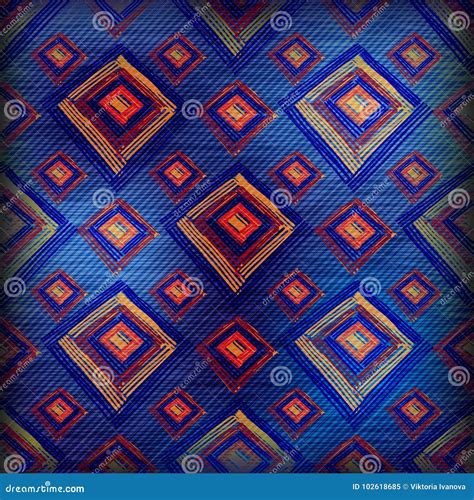 Rectangle Mandala Hand Drawn Stock Vector Illustration Of Rectangle