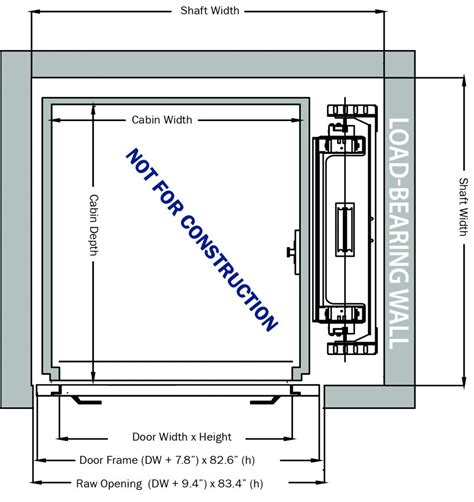 Ada Residential Elevator Dimensions