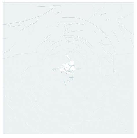 Radial Glass Fracture Photo