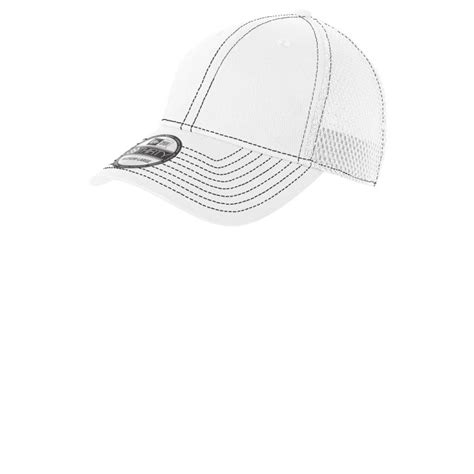 Embroidered Ne1120 New Era Stretch Mesh Contrast Stitch Cap
