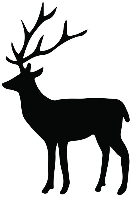Deer Silhouette Clip Art Clipart Best