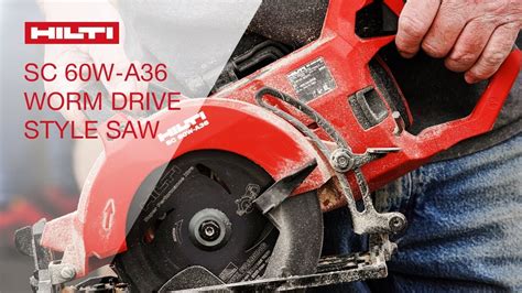 DEMO Of The Hilti SC W A Cordless Worm Drive Style Saw Atelier Yuwa Ciao Jp
