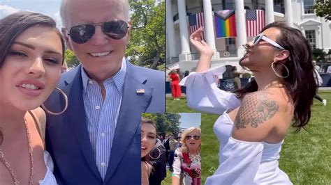 Transgender Model Rose Montoya Bares Breasts During White House Pride Party After Meeting With