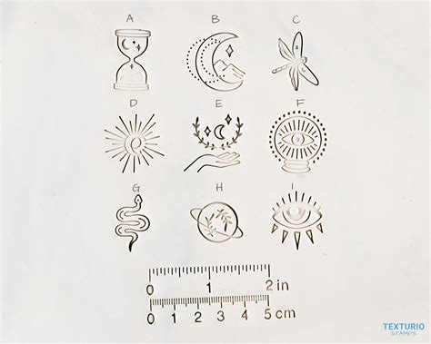 Boho Polymer Clay Stamp I Pottery Stamp I Polymer Clay Tools I Clay