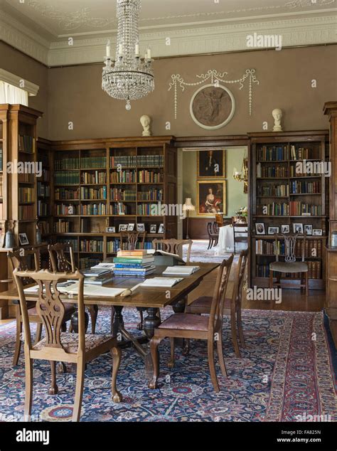 The Library At Killerton Devon This Room Was Turned Into The Library