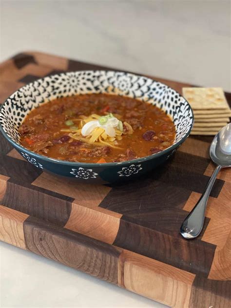 Smoked Chili Recipe Angry Bbq