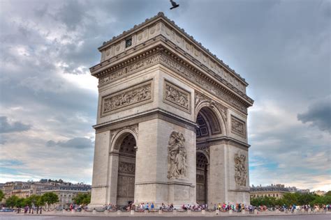 Larc De Triomphe De Letoile Paris France Urban Capture Travel