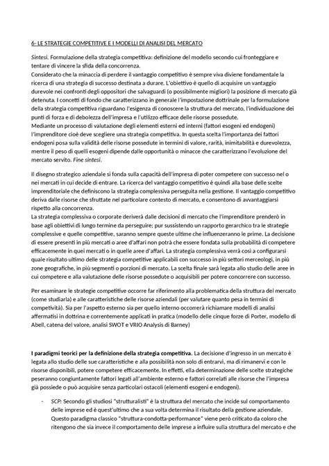 Gestione Delle Imprese Docsity