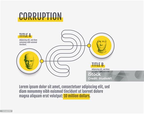 손상 인포그래픽 템플릿입니다 디자인에 대한 그래픽 개념입니다 보고서 프레젠테이션 다이어그램 또는 웹 디자인에 사용할 수 있습니다 디지털 점선 남자의 초상화 3d 벡터