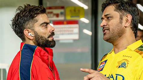 Virat Kohli Over Ms Dhoni For Fans Rcb Beat Csk On Social Space To