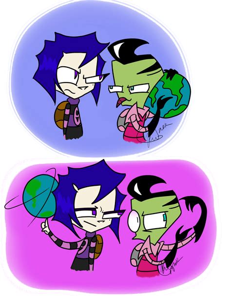 Zim X Tak On Alt Iz Lurve Deviantart