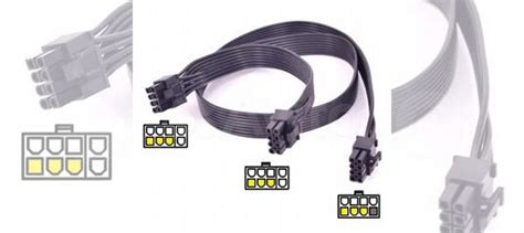 Кабель для видеокарты 8 pin - 2x(6+2) 60см купить в Санкт-Петербурге ...