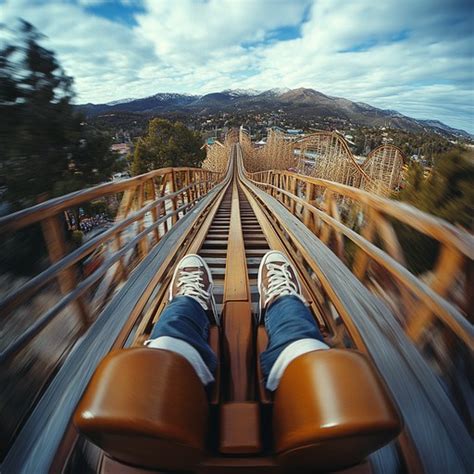 Free Roller Coaster Ride Image Rollercoaster Thrill Ride Download