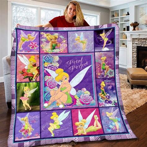 Disney Tinkerbell Fleece Blanket Tinkerbell Blanket Disney Movies Christmas T Blanket