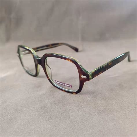 Vintage Acetate Tortoise Square Eyeglass Frames Fu Grandado