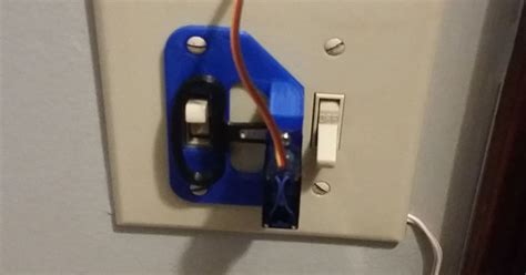 Servo Light Switch Plate By Gjw Download Free Stl Model